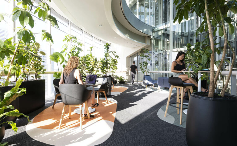 Bondi Lounge – Flexible Work & Pause Zone - Design Clarity | Design Clarity