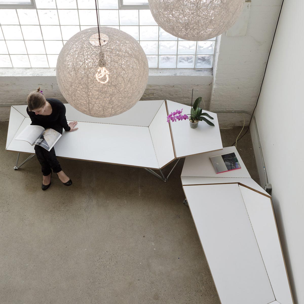 Origami Bench - Geometry of Planes | Design Clarity | Design Clarity