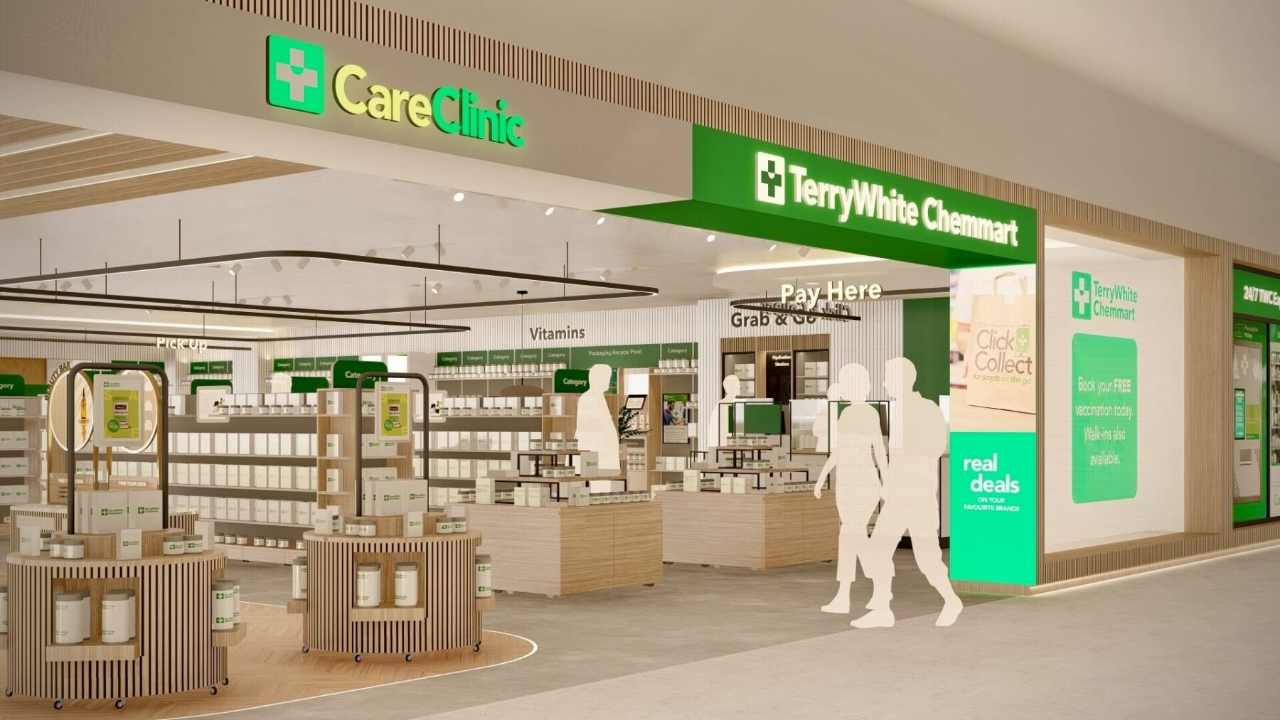 Main Store Entry with Mobile Display Pods - Design Clarity | Design Clarity