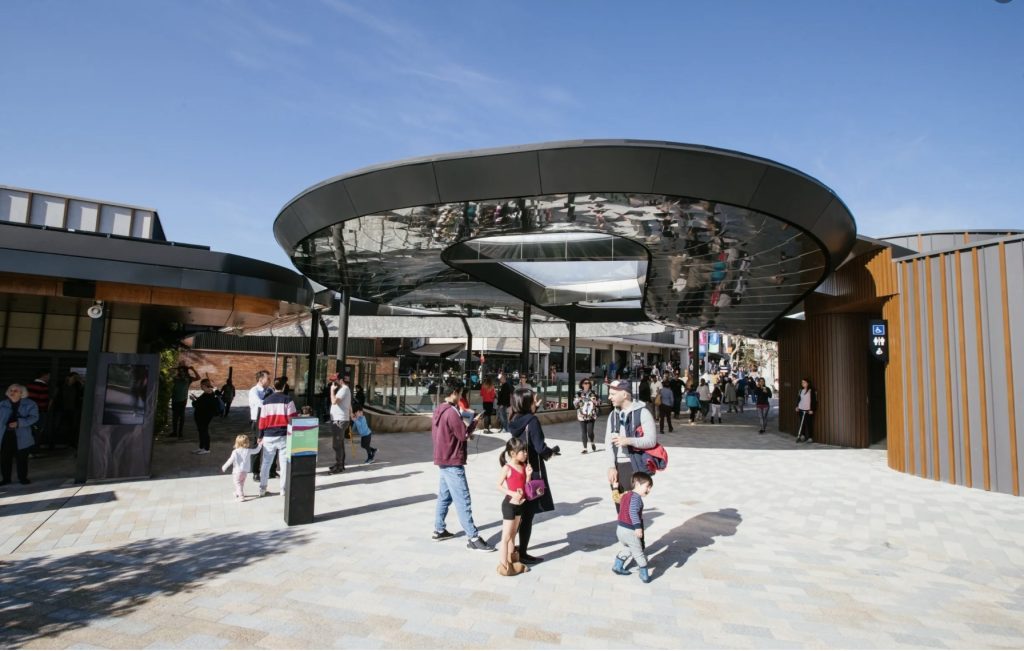 the canopy from the plaza - Design Clarity | Design Clarity