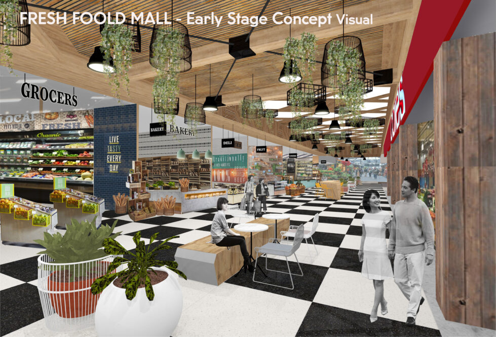 Toombul Shopping Centre - Fresh Food Mall | Brisbane | Design Clarity ...